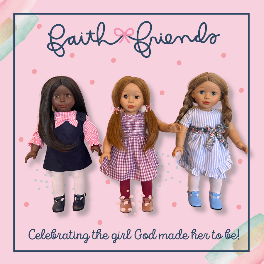 Faith Friends, the Christian Alternative to 18-inch Dolls – Faith ...