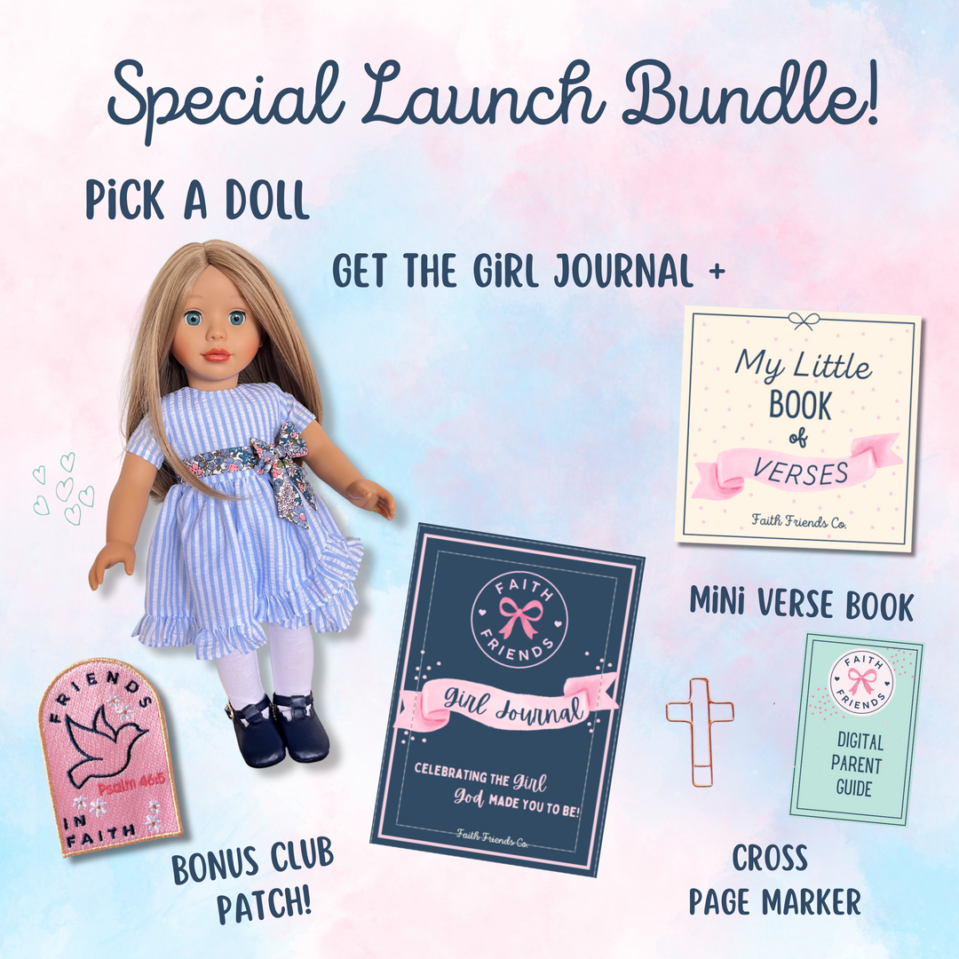 Christian Alternative to 18-inch Dolls – Faith Friends Co.